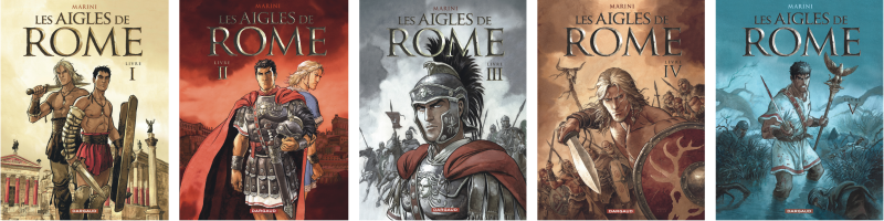 Le retour des Aigles de Rome de Marini - Photo - DARGAUD