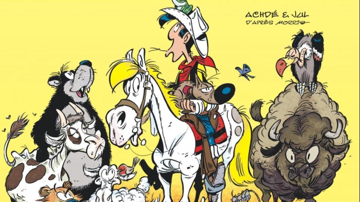 La protection animale, nouveau "cheval de bataille" de Lucky Luke - Photo - DARGAUD