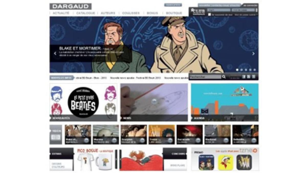 www.dargaud.com résolument web 2.0 - Photo - DARGAUD
